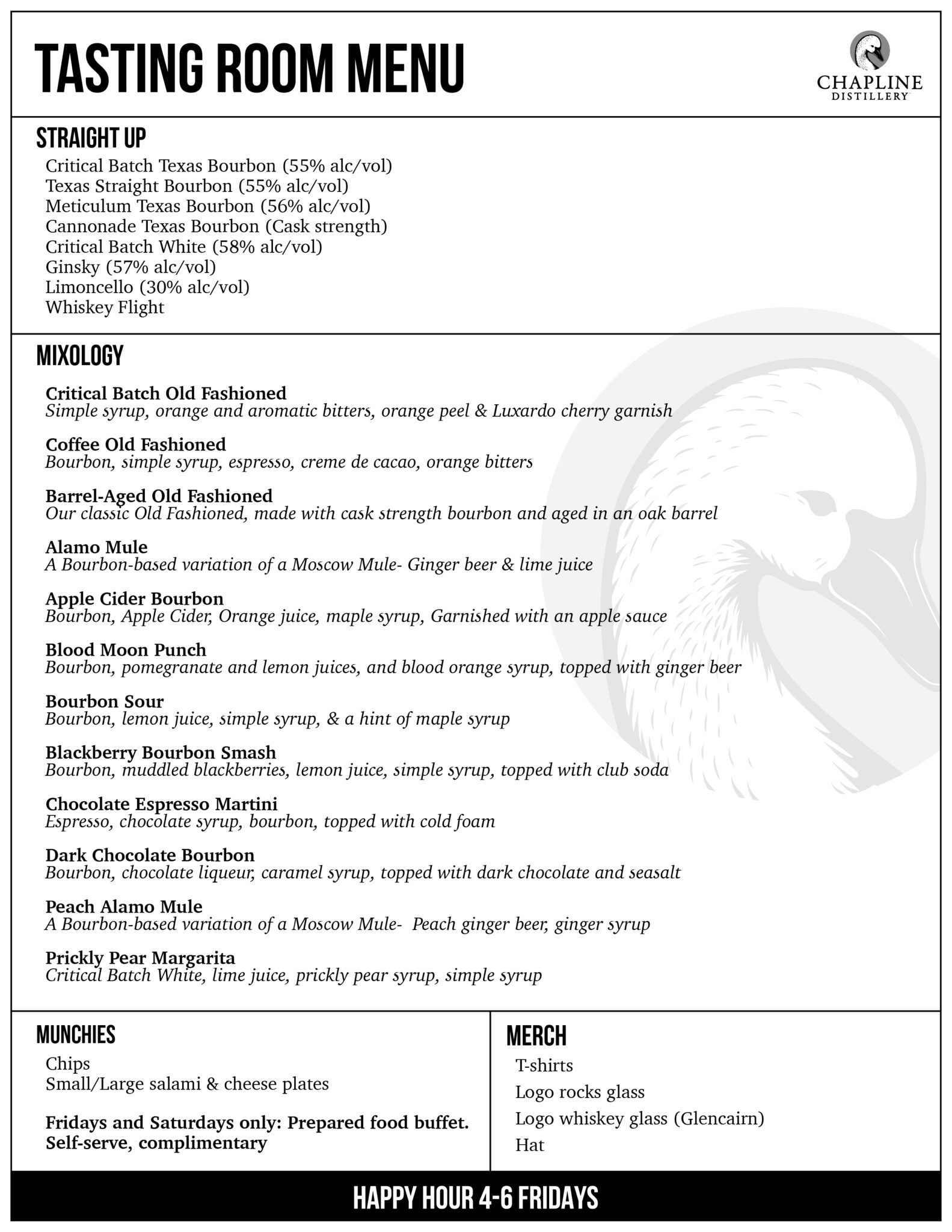 Tasting Room – Chapline Distillery